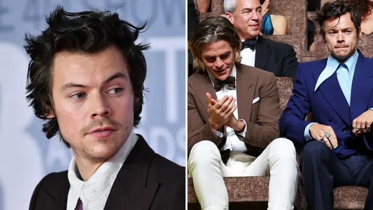 Chris Pine por fin aclara qué pasó con Harry Styles; ¿le escupió ...