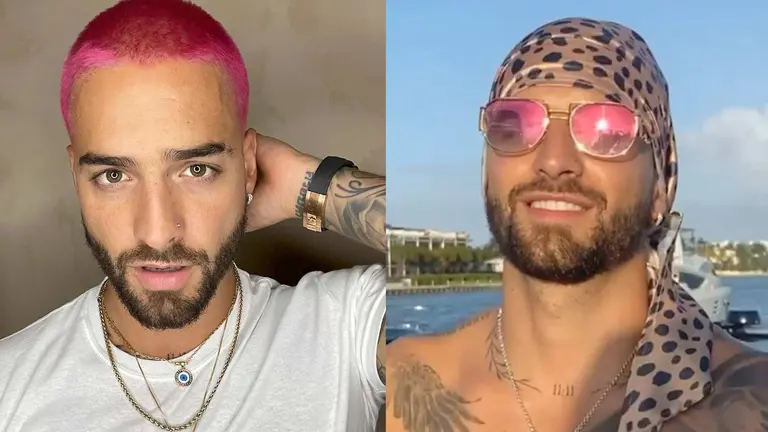 Maluma y sus amigos se hacen el mismo corte de pelo y cejas y lo llaman ...