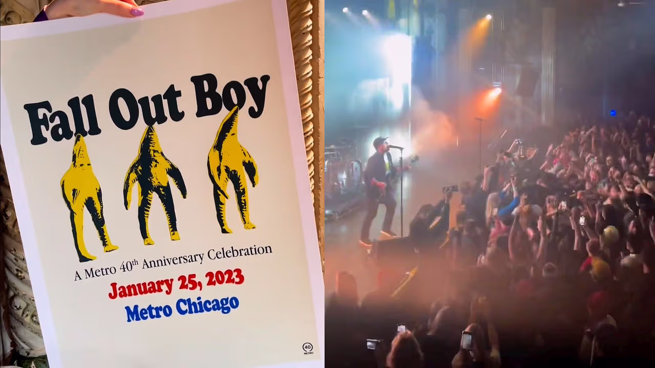 Fall Out Boy sorprendió a sus fans con un concierto sorpresa en Chicago ...