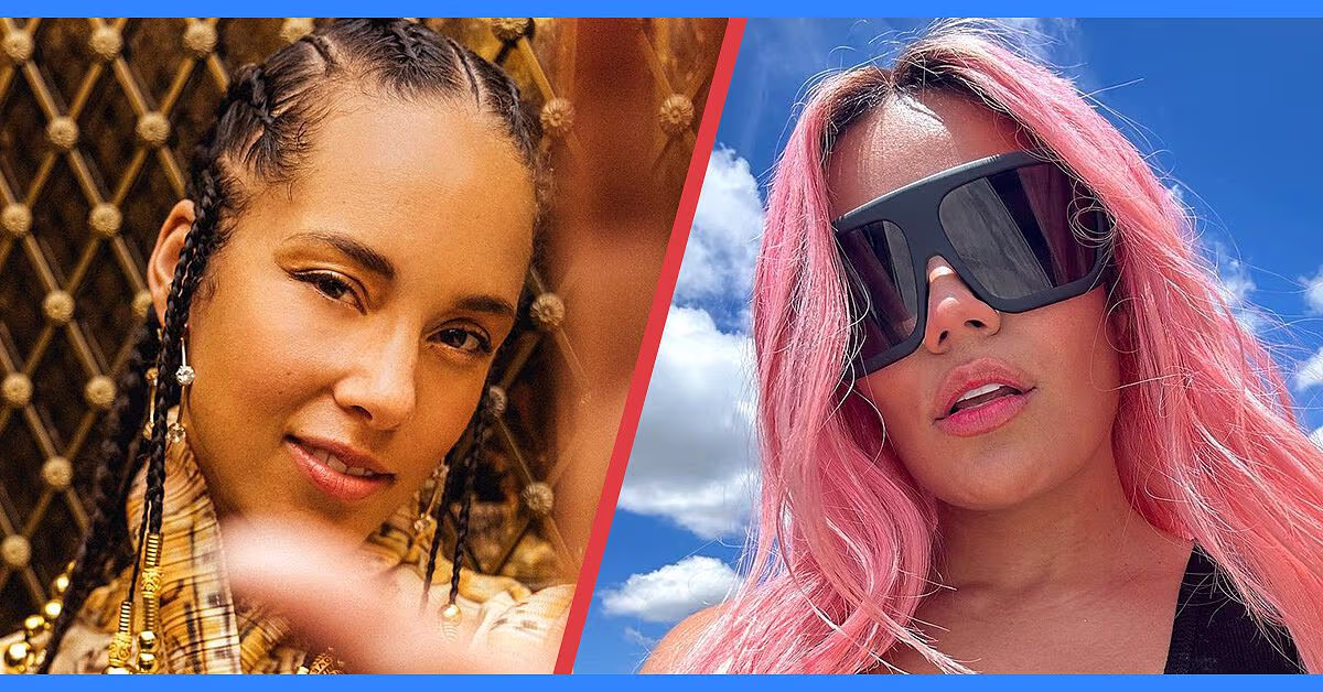 Karol G era fan de Alicia Keys antes de ser famosa y ahora cantó con ...
