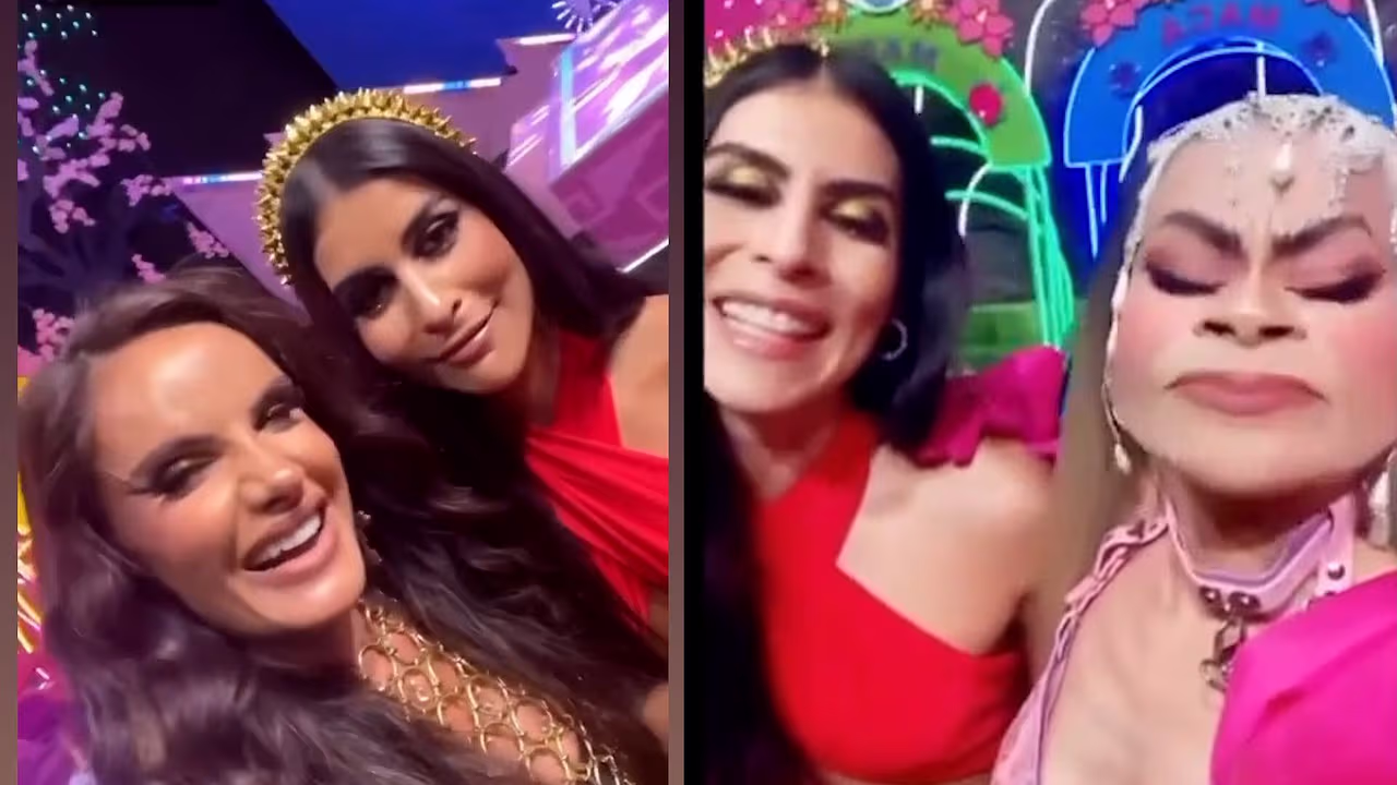 María León posa con las dragas más guapas de LMD | Shows Telehit Música ...