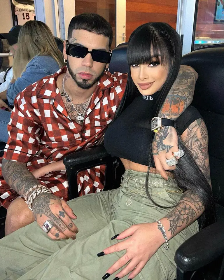 Anuel AA le regala un perro de 11 mil dólares a su esposa, Yailin ...