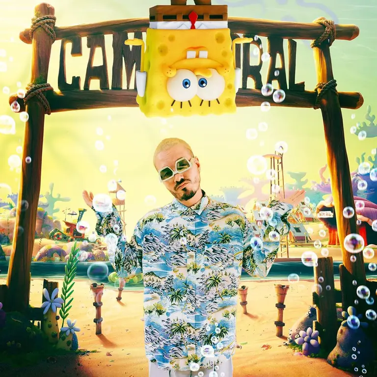 J Balvin lanza el baile oficial de 'Agua', canción de Bob Esponja, y ...