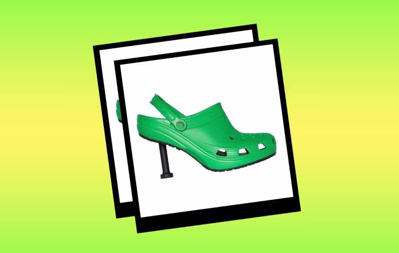 Los Crocs de tacón diseñados por Balenciaga traen vuelto loco al ...